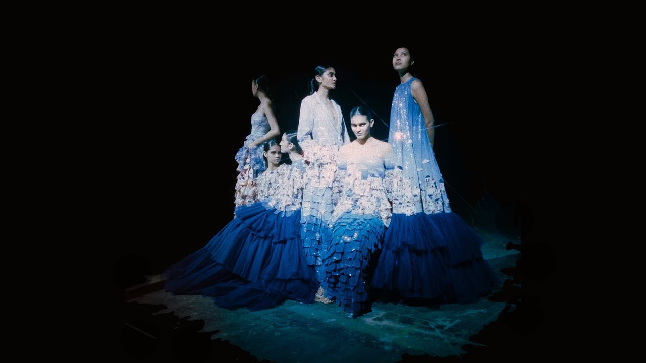 Designer Rahul Mishra's `The Shape of Air' Stunning COUTURE FALL 2021/ ...